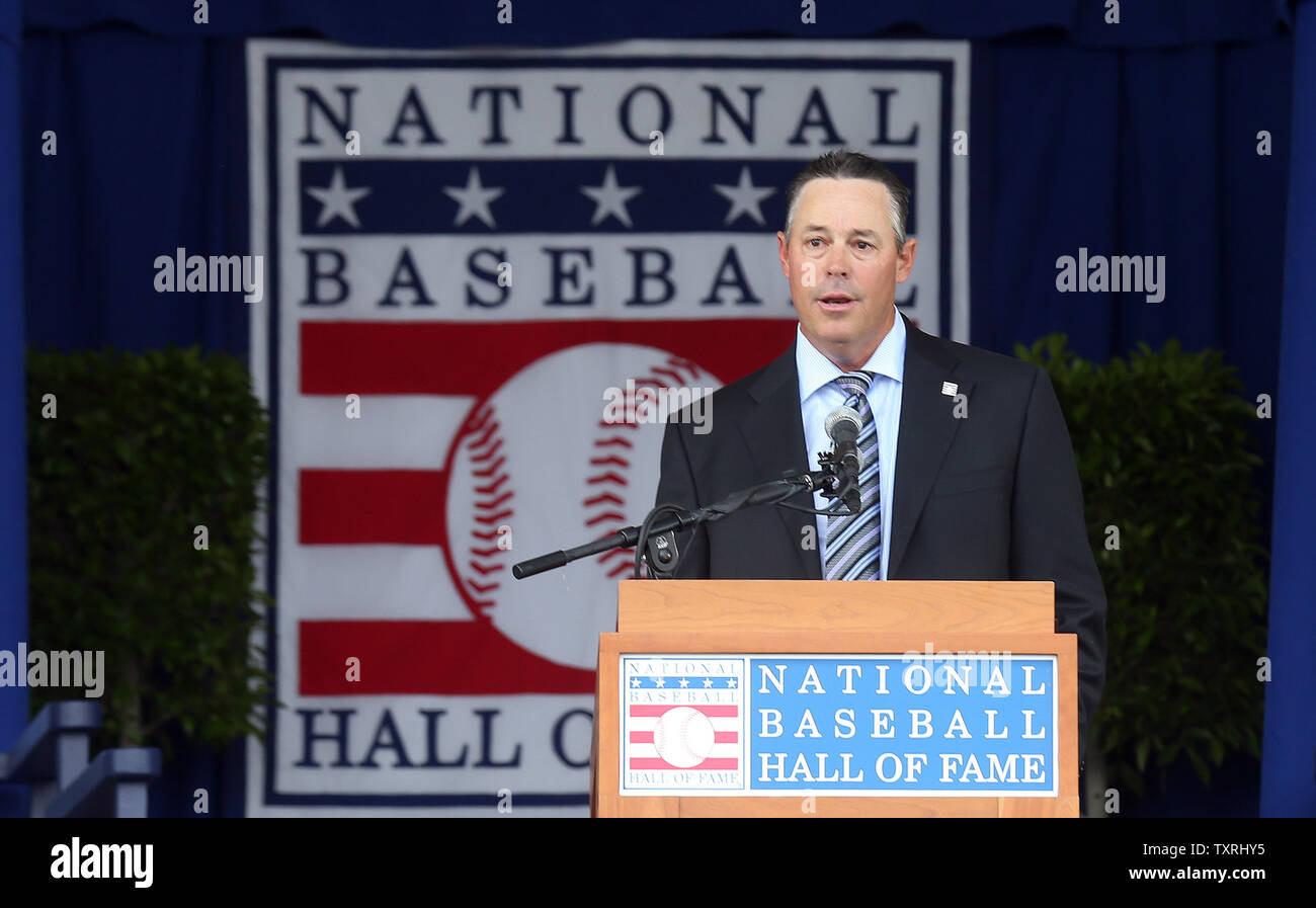 Greg maddux induction hi-res stock photography and images - Alamy
