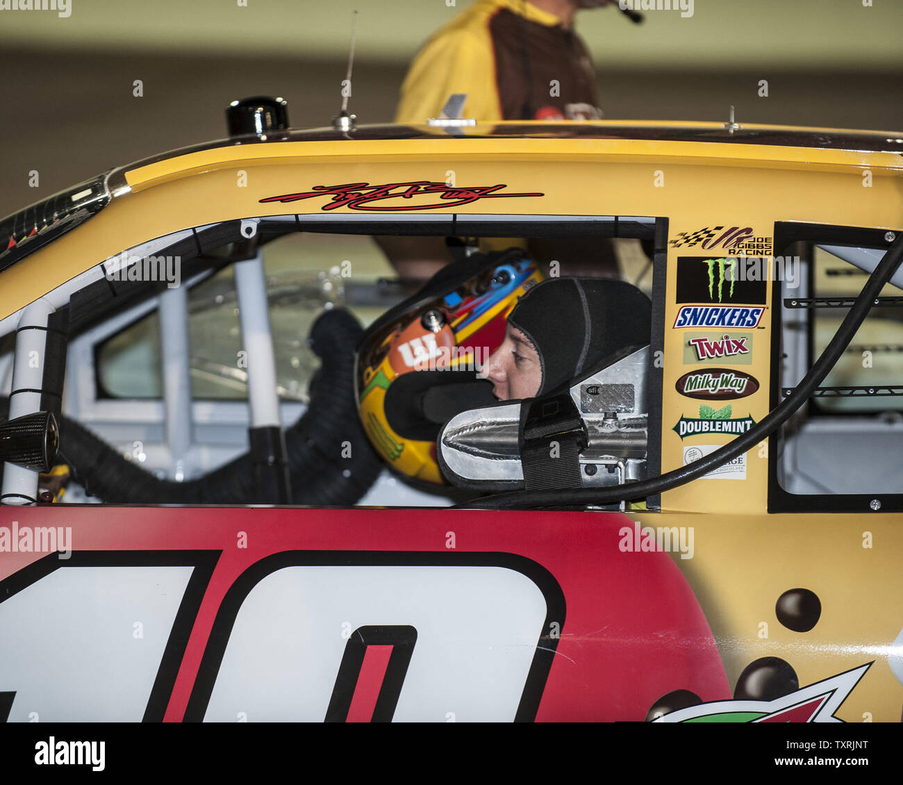 NASCAR Nationwide Series Championship racer, Kyle Busch, prepares for ...