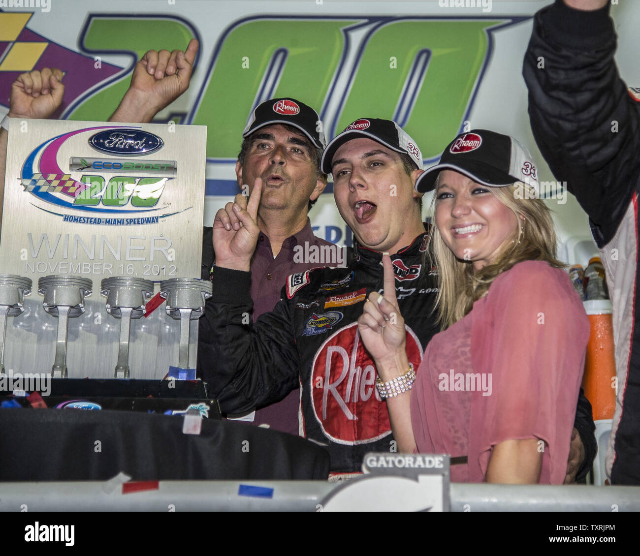 The 2012 NASCAR Camping World Truck Series Race Winner, Cale Gale ...