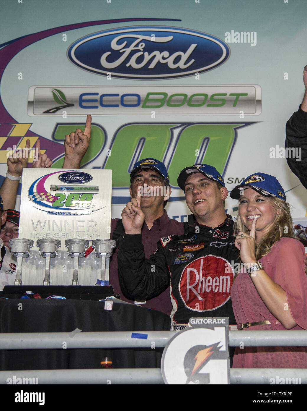 The 2012 NASCAR Camping World Truck Series Race Winner, Cale Gale ...