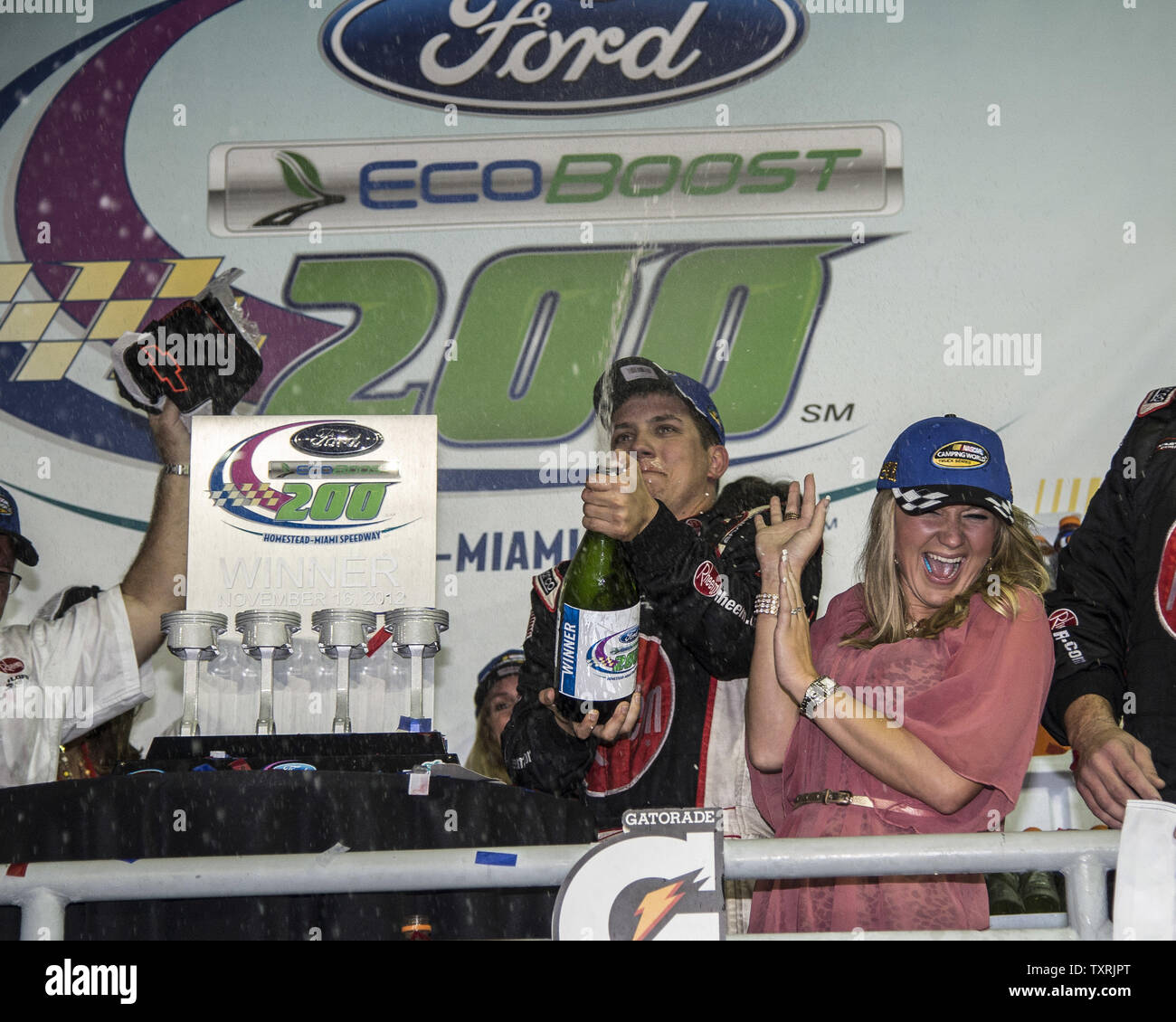 The 2012 NASCAR Camping World Truck Series Race Winner, Cale Gale ...