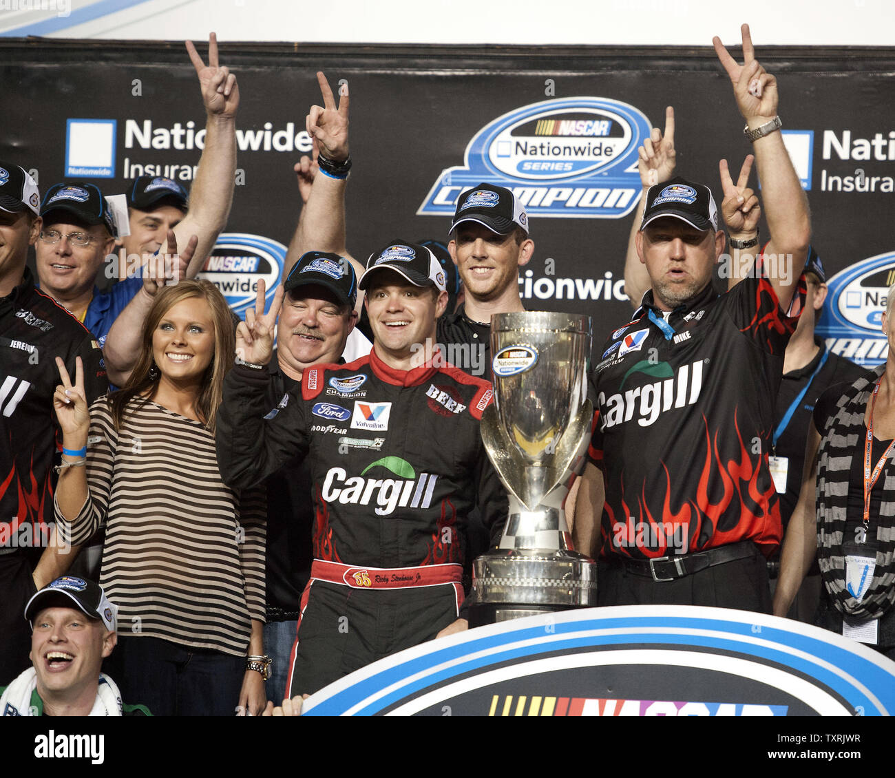 NASCAR Nationwide Series Championship winner, Ricky Stenhouse Jr ...