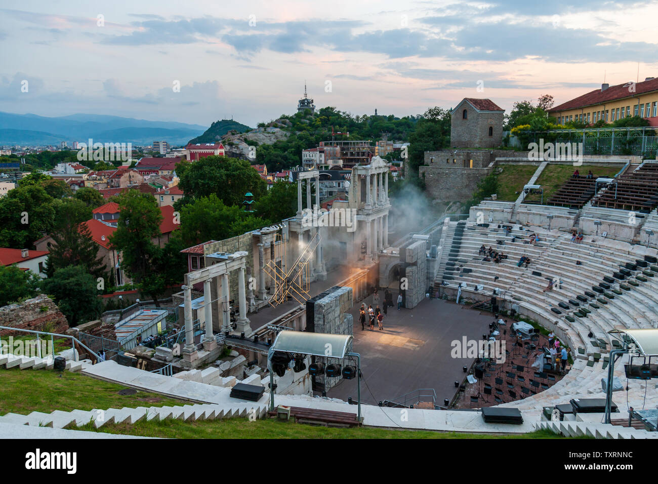 The Roman theatre of Plovdiv Ancient Theater of Philippopolis european ...