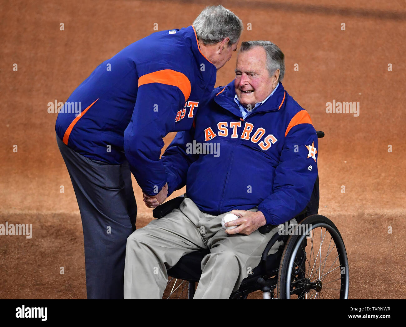 Presidents at baseball games hi-res stock photography and images - Alamy