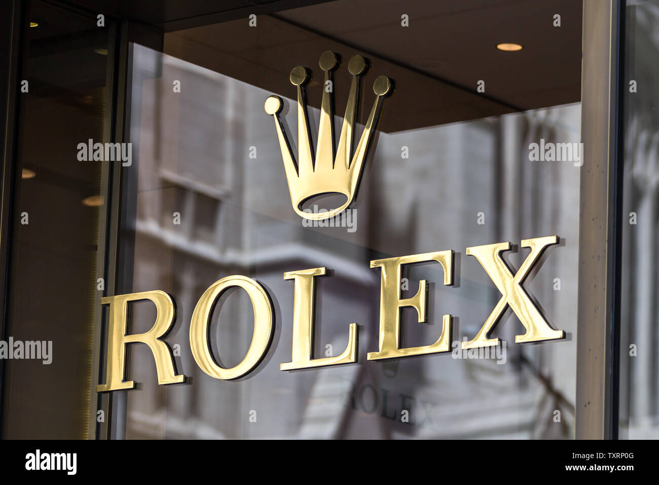 Rolex ad hi-res stock photography and images - Alamy