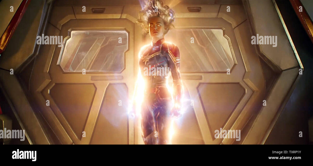 USA. Brie Larson in the ©Walt Disney Studios new movie: Captain Marvel ...