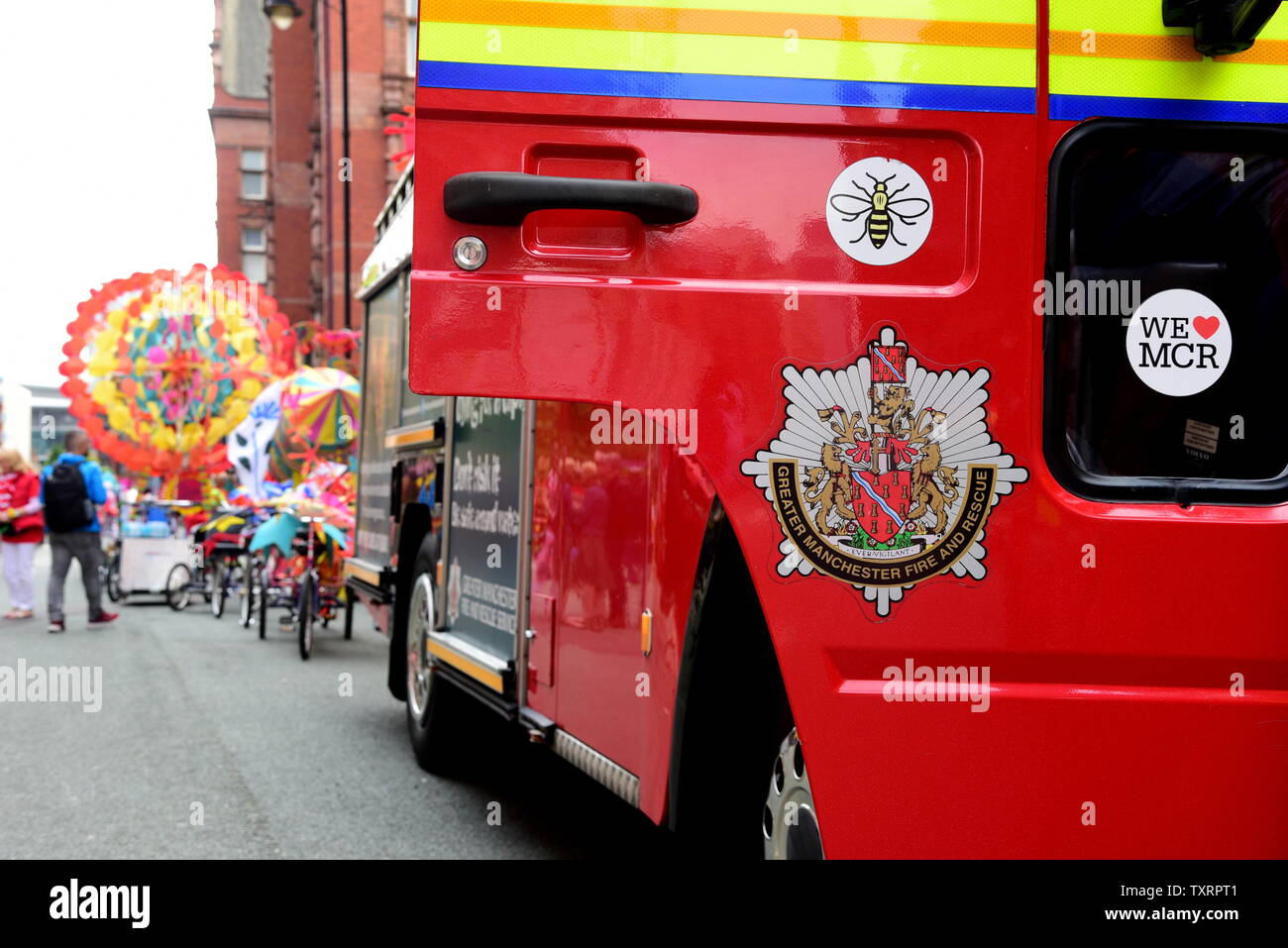 Greater manchester fire and rescue engine hi-res stock photography and ...