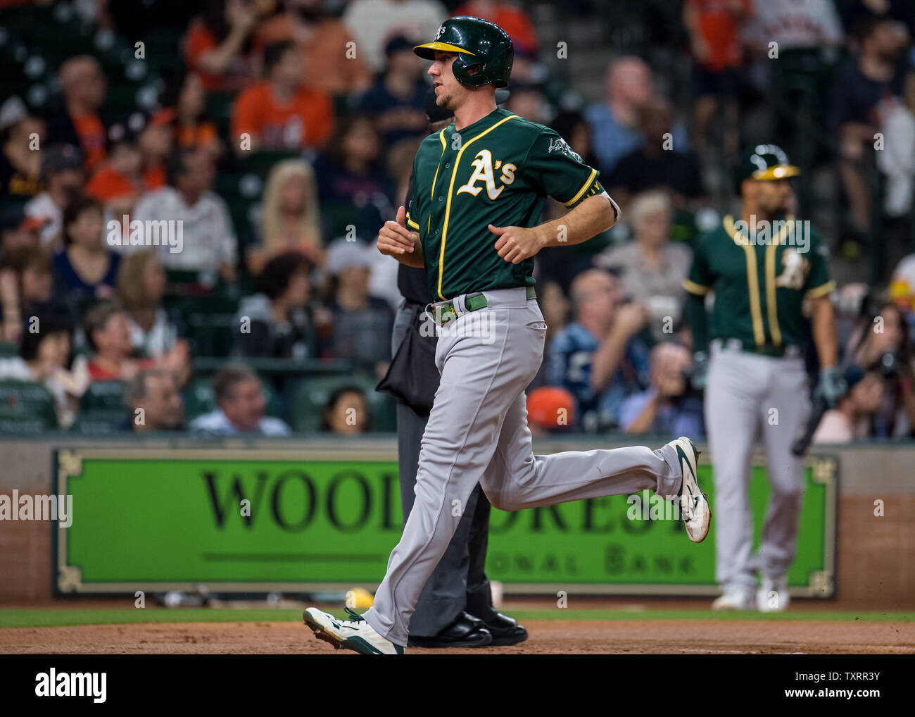 Stephen piscotty oakland hi-res stock photography and images - Alamy