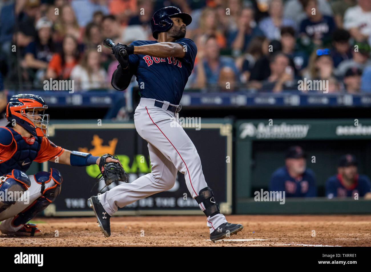 Boston Red Sox' Jackie Bradley Jr. hits a solo home run against the ...