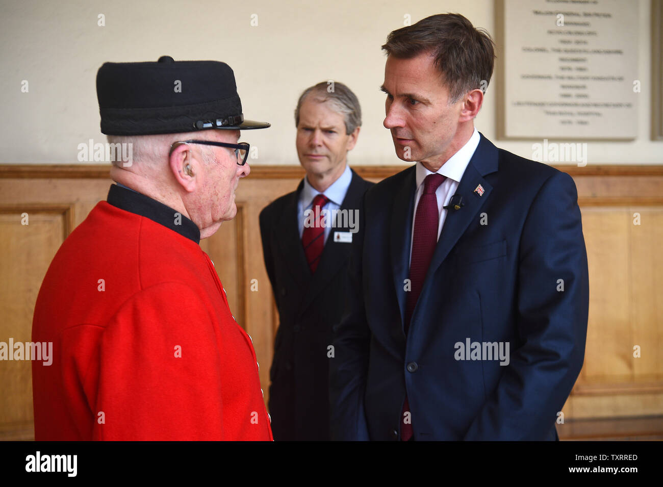 General Sir Adrian John Bradshaw, Governor of the Royal Hospital ...