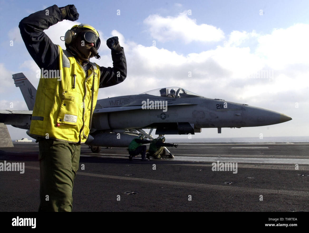 HST2003031306-ABOARD THE USS HARRY S.TRUMAN, Eastern Mediterannean ...