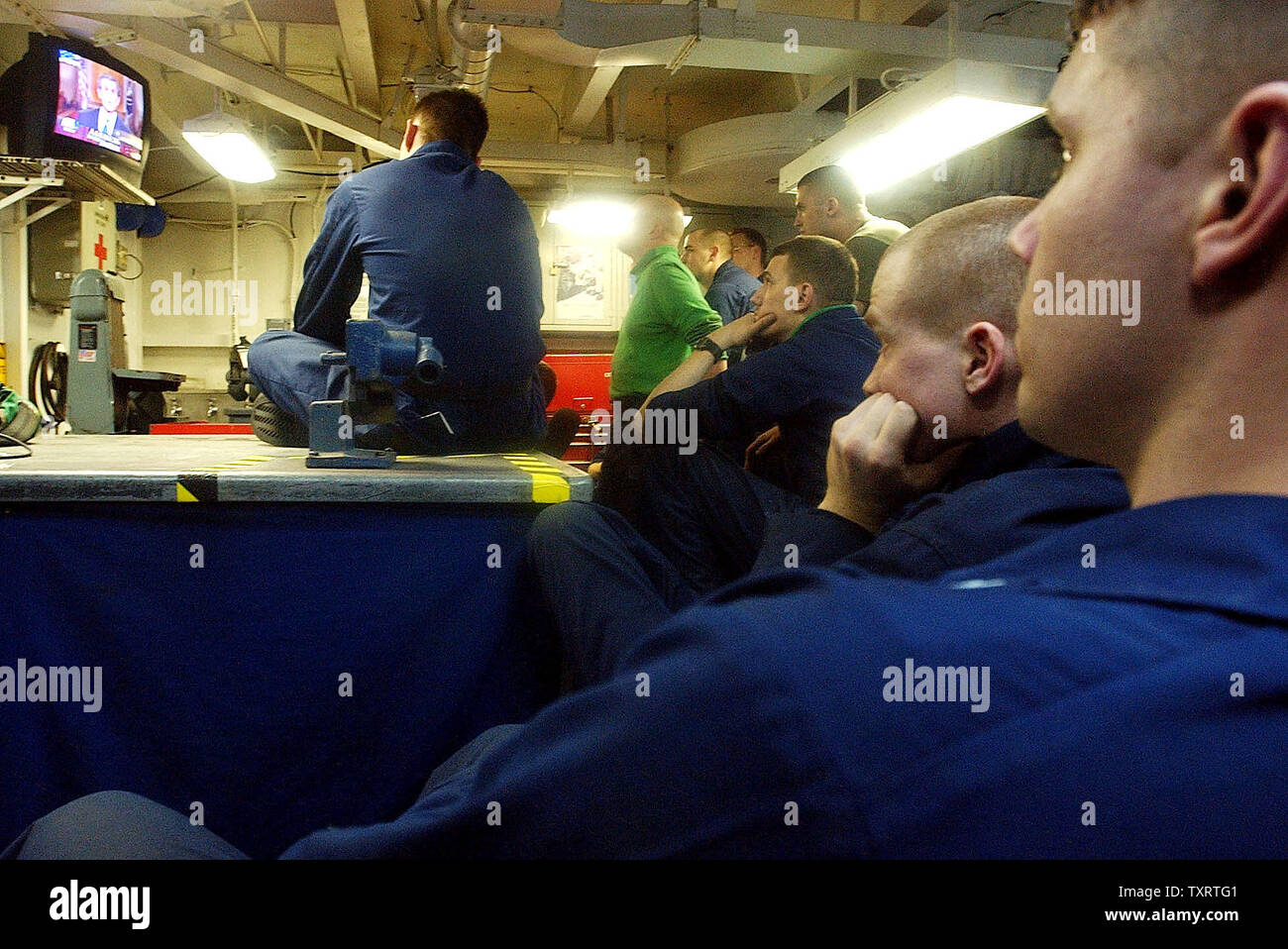 HST2003031801- ABOARD THE USS HARRY S. TRUMAN, Eastern Mediterranean ...