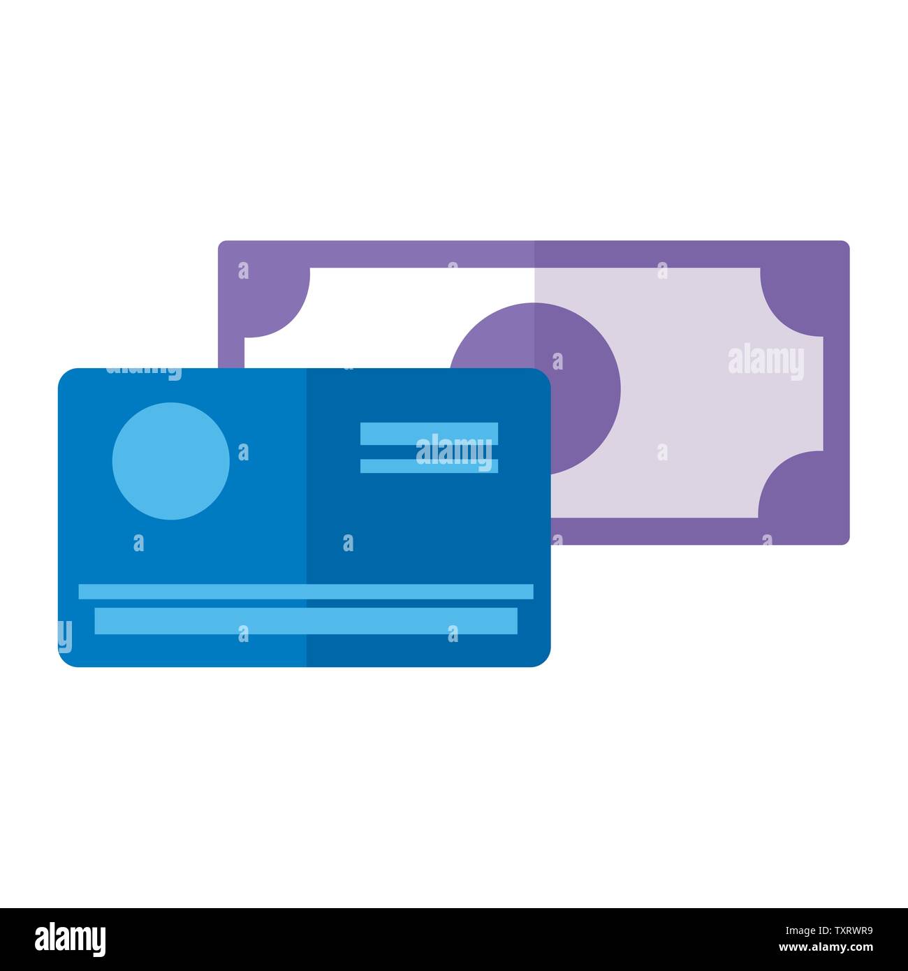 Banknote closeup Stock Vector Images - Alamy