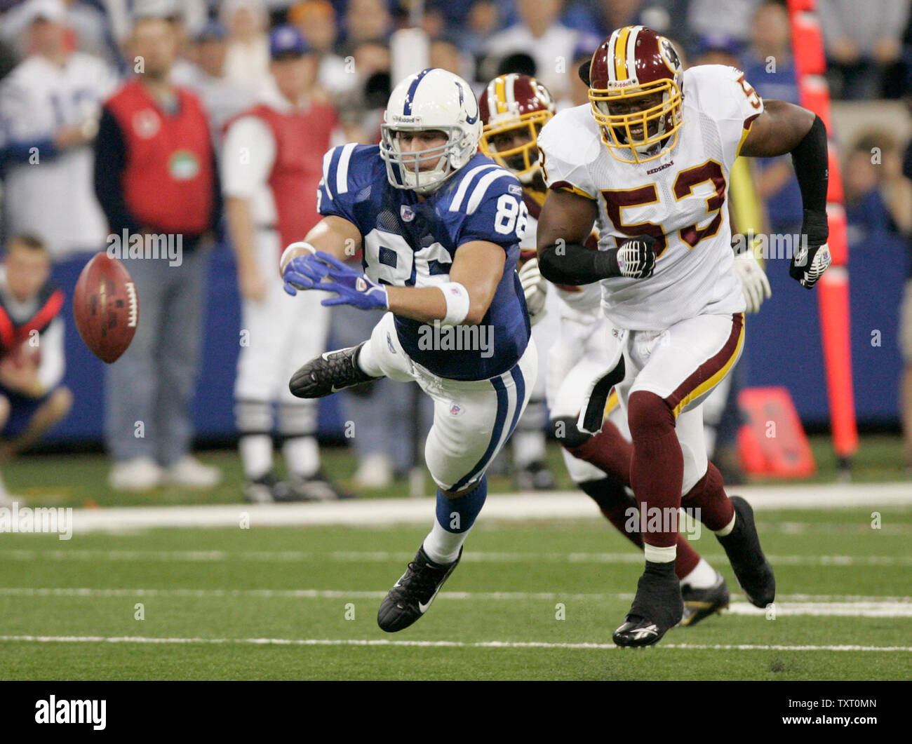 Washington redskins linebacker marcus washington hi-res stock ...
