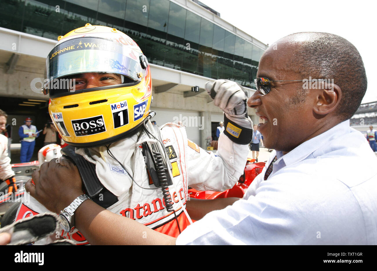 Anthony hamilton father of lewis hamilton hi-res stock photography and ...