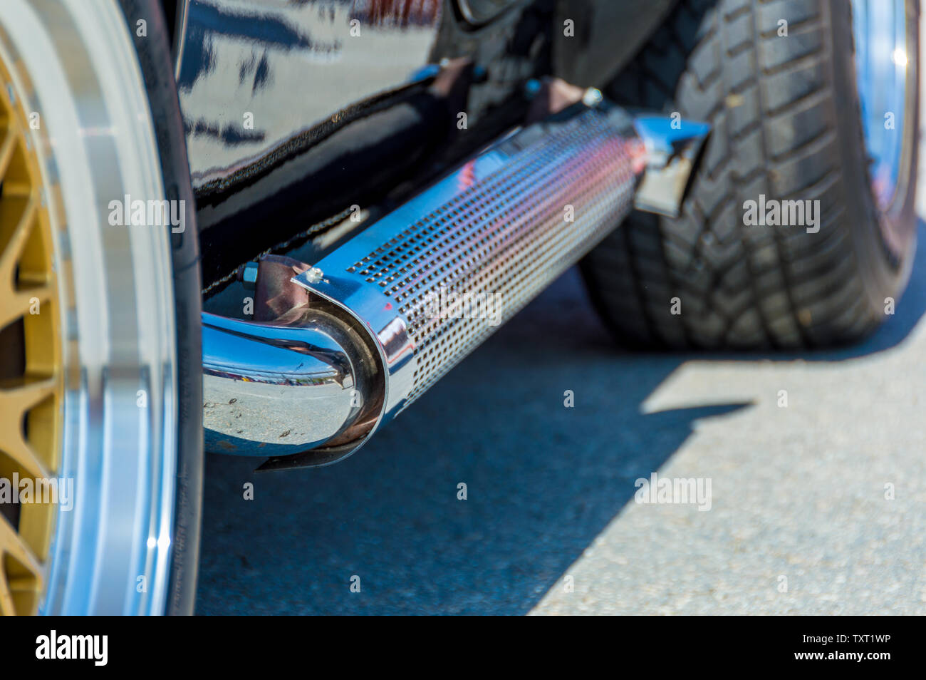 AC Cobra car in Circuit de Barcelona, Catalonia, Spain Stock Photo - Alamy