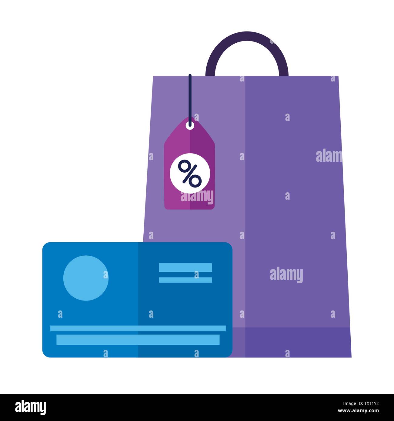 Shopping online prices Stock Vector Images - Alamy