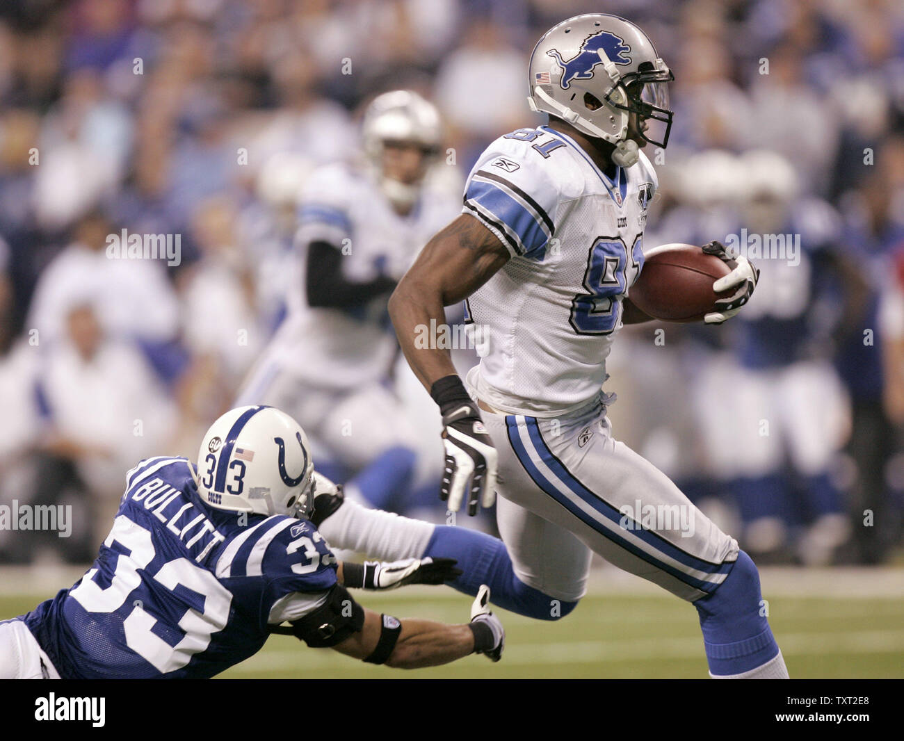 Detroit lions calvin johnson touchdown hi-res stock photography and ...