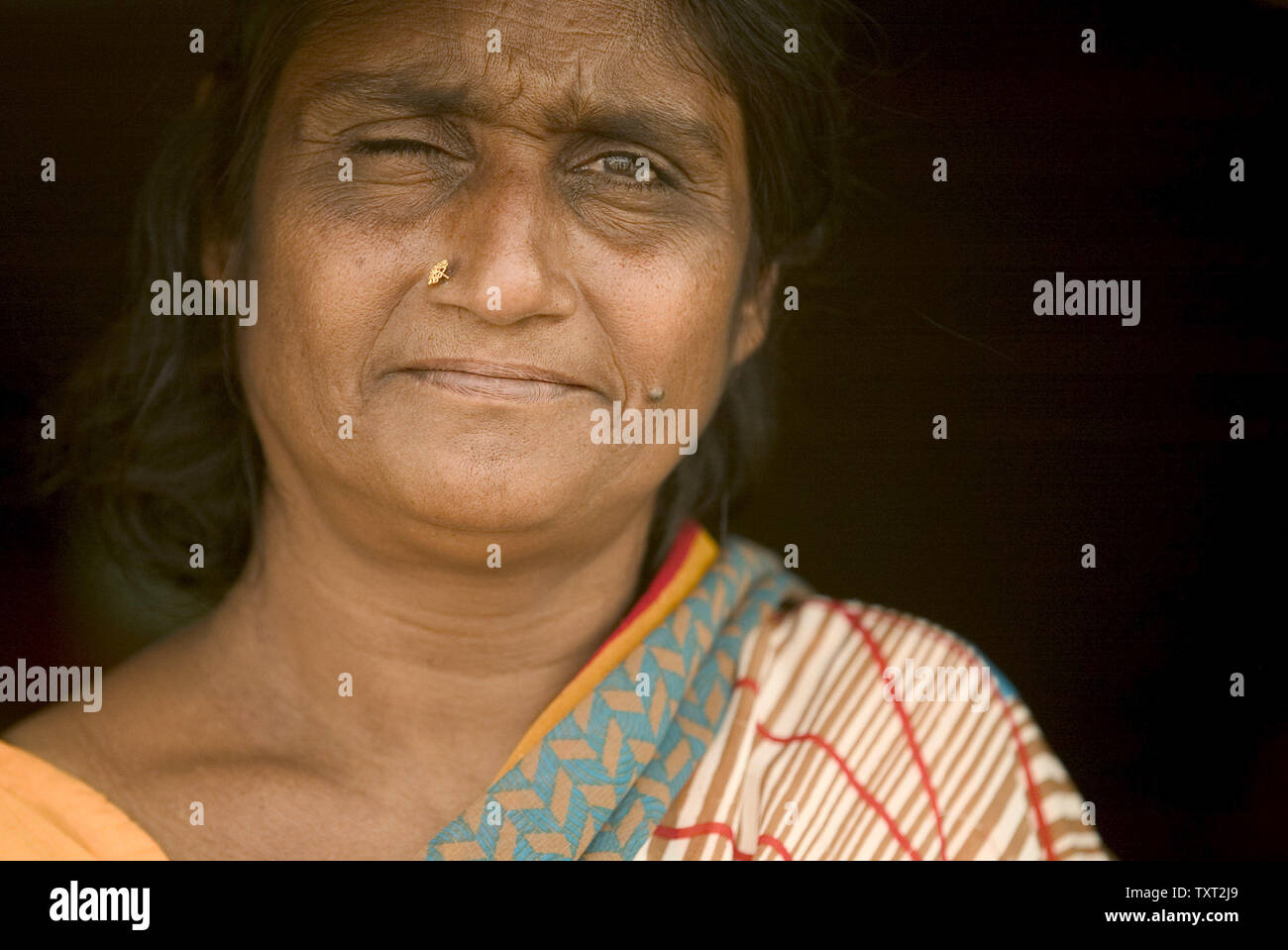 Shamim Begum, the mother of Indian Muslim and "Slumdog Millionaire ...