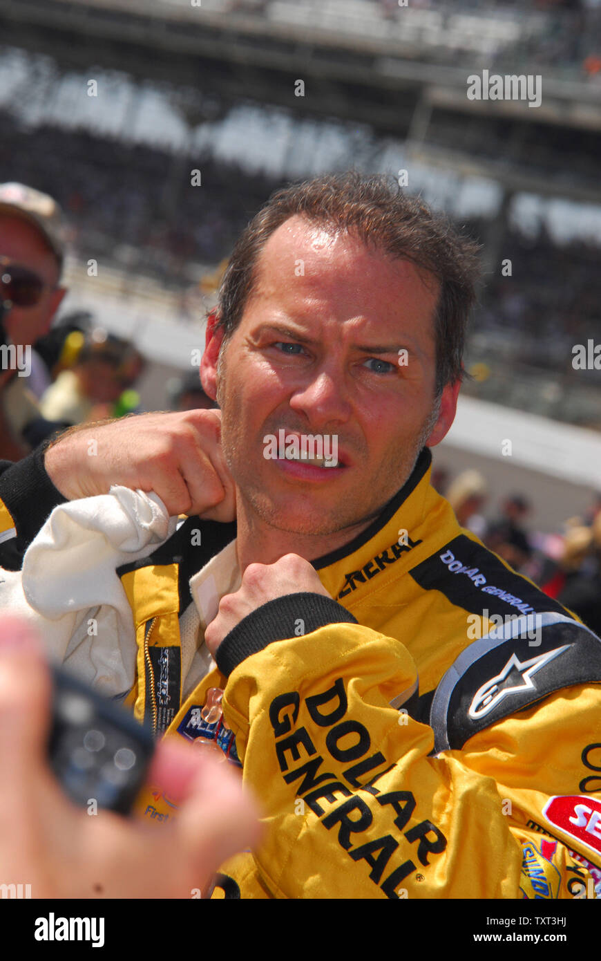 1995 Indy 500 winner and former Formula 1 driver Jacques Villeneuve ...