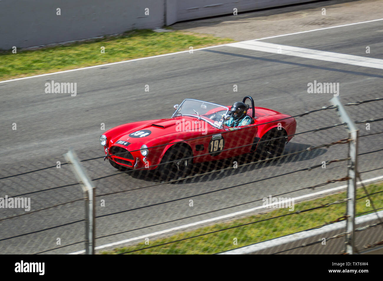 AC Cobra in Circuit de Barcelona, Catalonia, Spain Stock Photo - Alamy