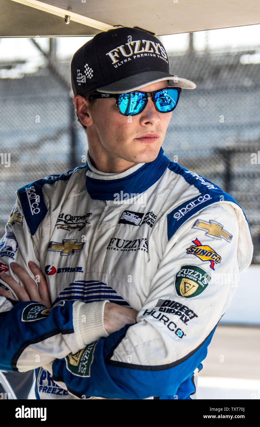 Josef Newgarden shows confidence after he set fast time in race day ...