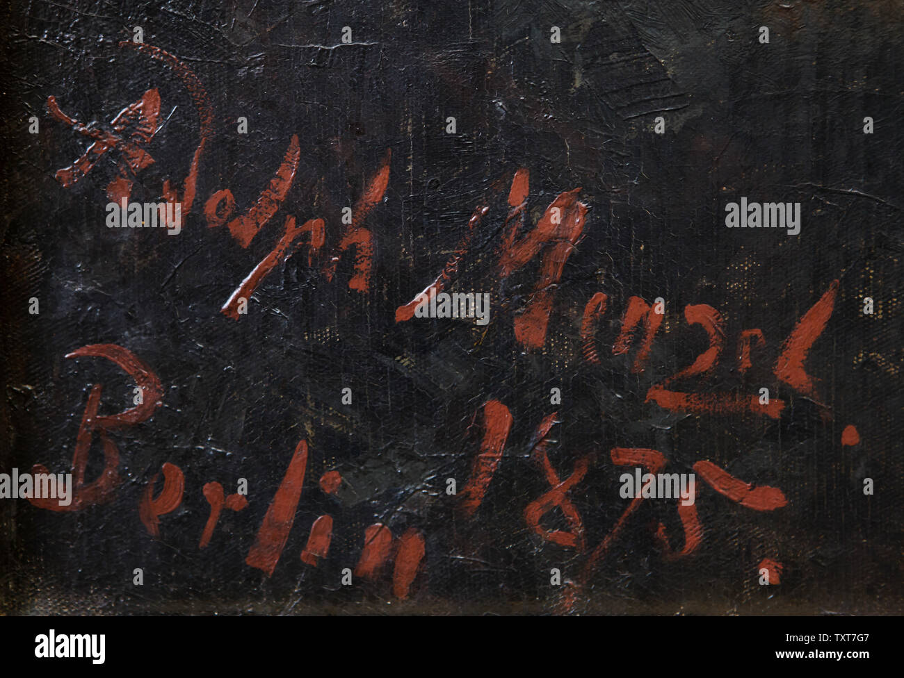 German signature hi-res stock photography and images - Alamy