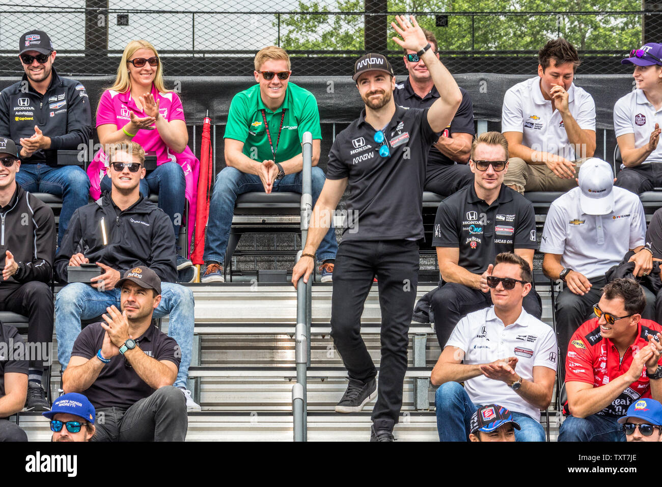 Indy 500 Crowd High Resolution Stock Photography and Images - Alamy