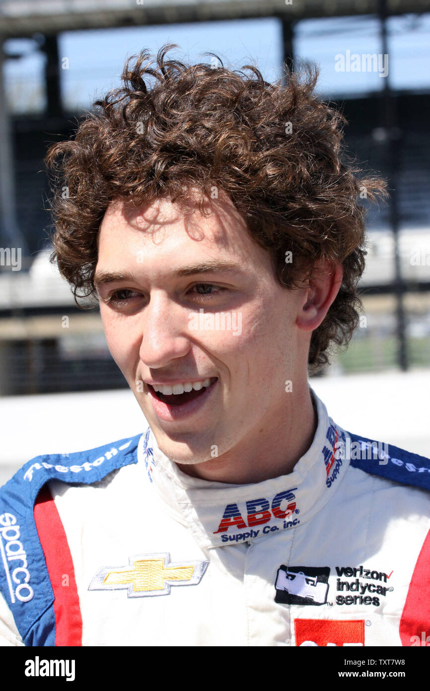 Rookie driver Matheus Leist is a happy man after completing all 3 ...