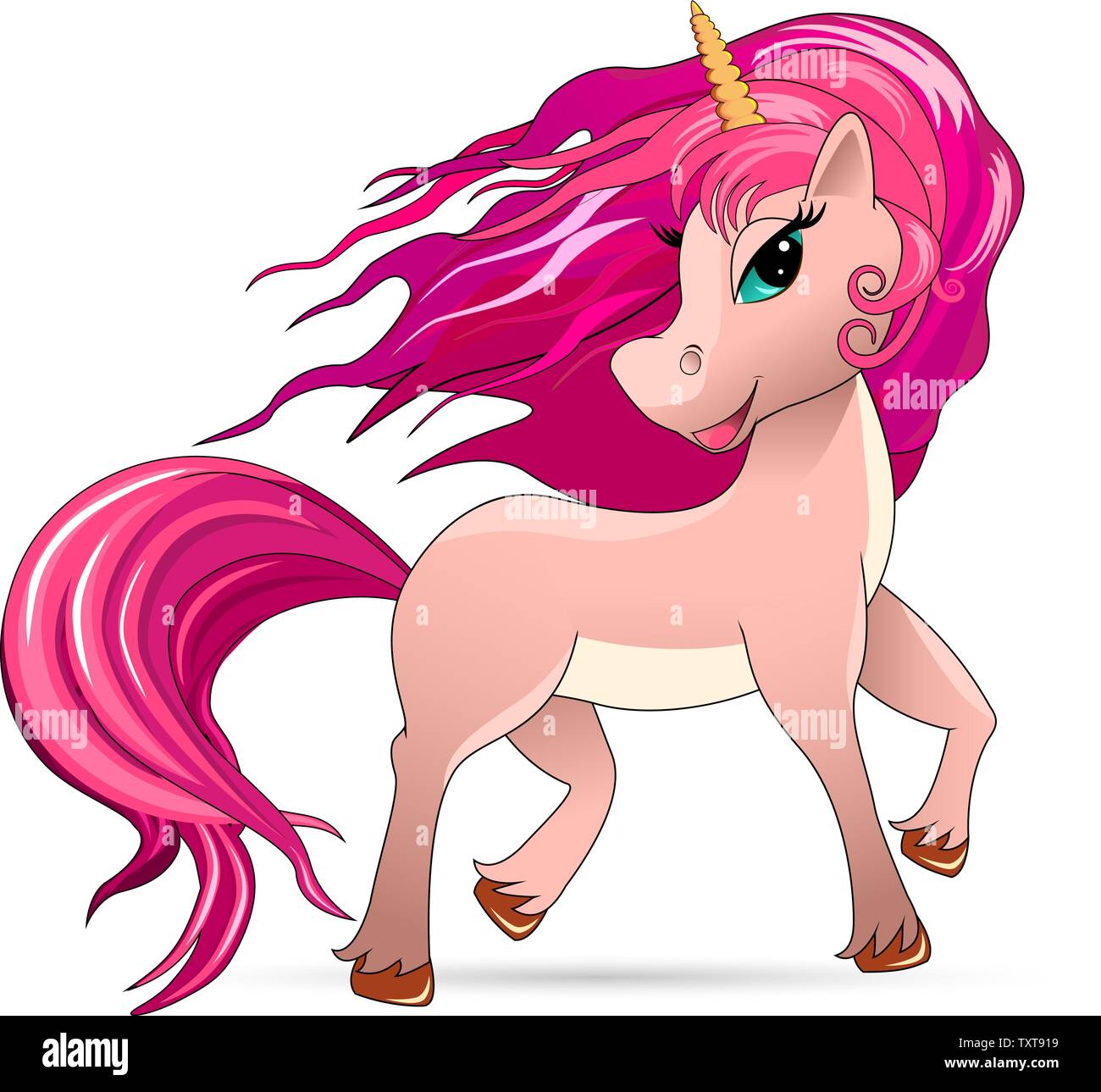 Unicorn pink hi-res stock photography and images - Alamy