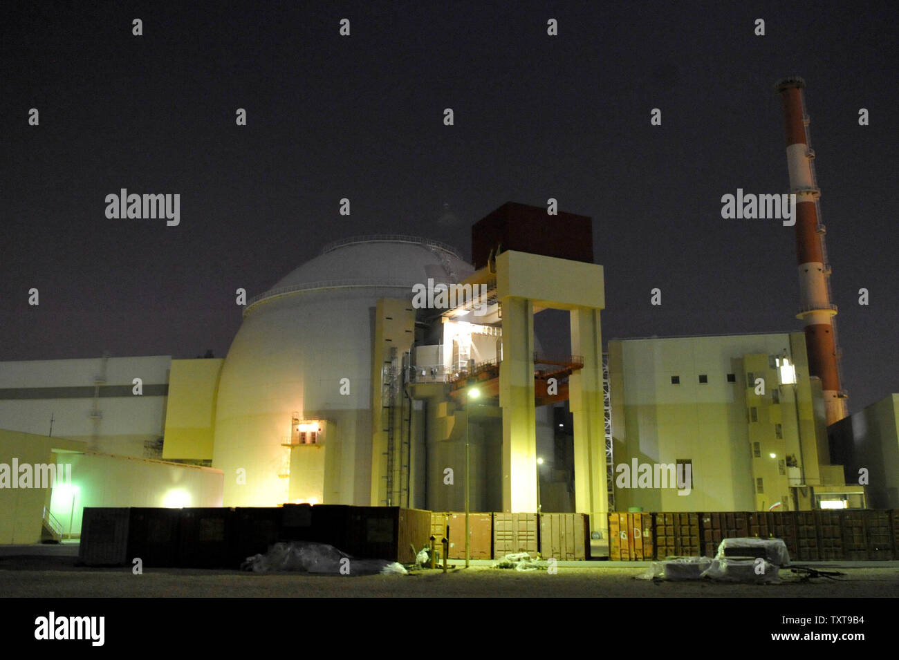 A general view shows the reactor building of Iran's Bushehr Nuclear ...