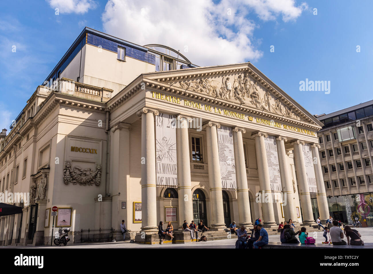 Theatre royal de la monnaie hi-res stock photography and images - Alamy