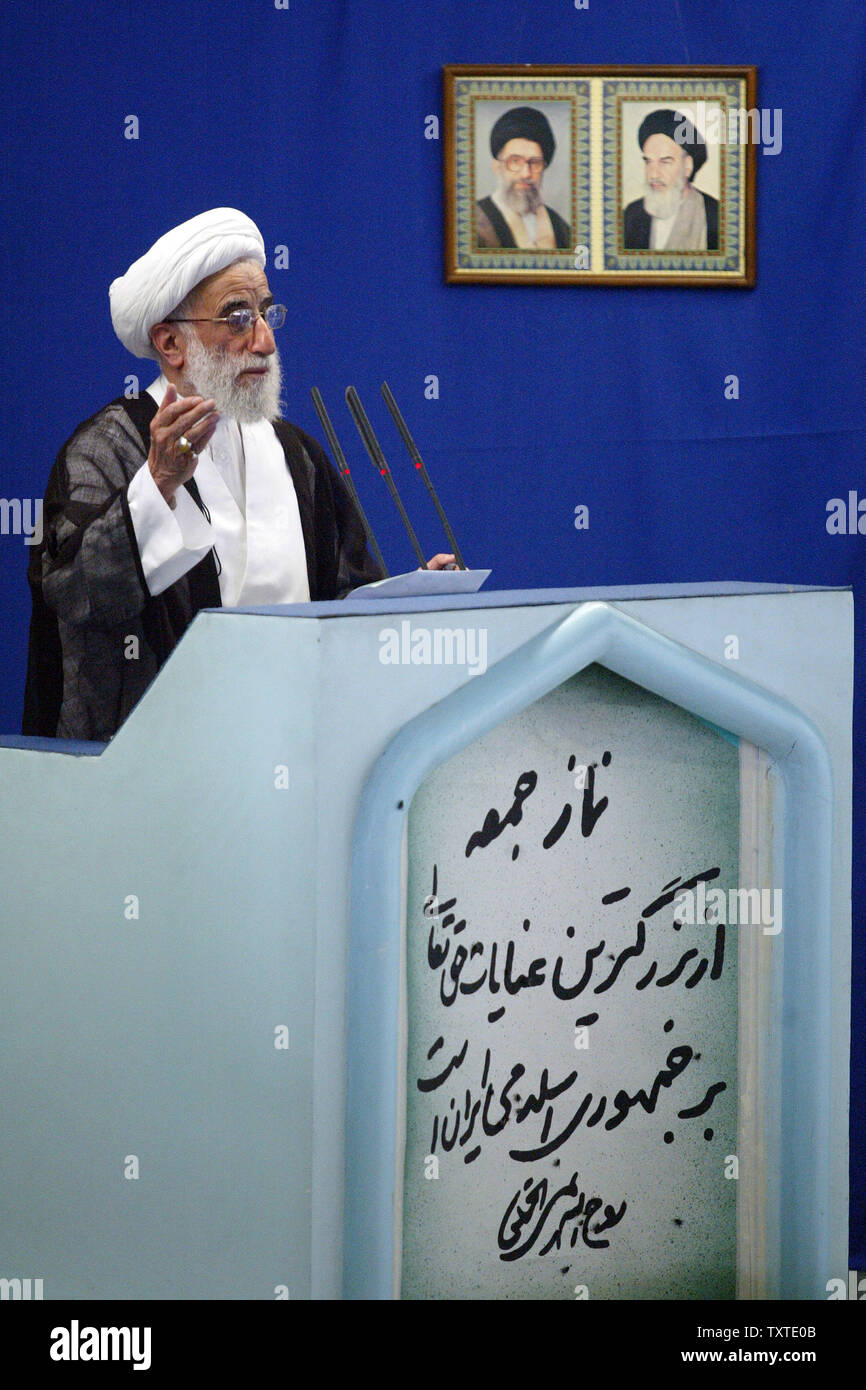 Iranian cleric Ahmad Janati, who chairs the powerful Guardians Council ...