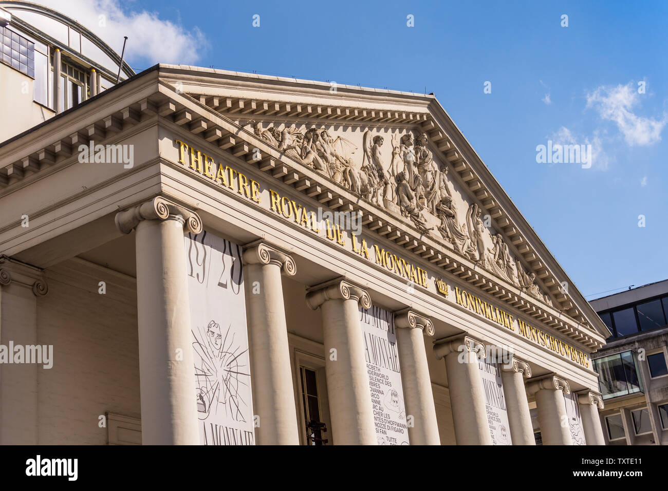 Théâtre Royal de la Monnaie (or la Monnaie) - Opera House, Brussels ...
