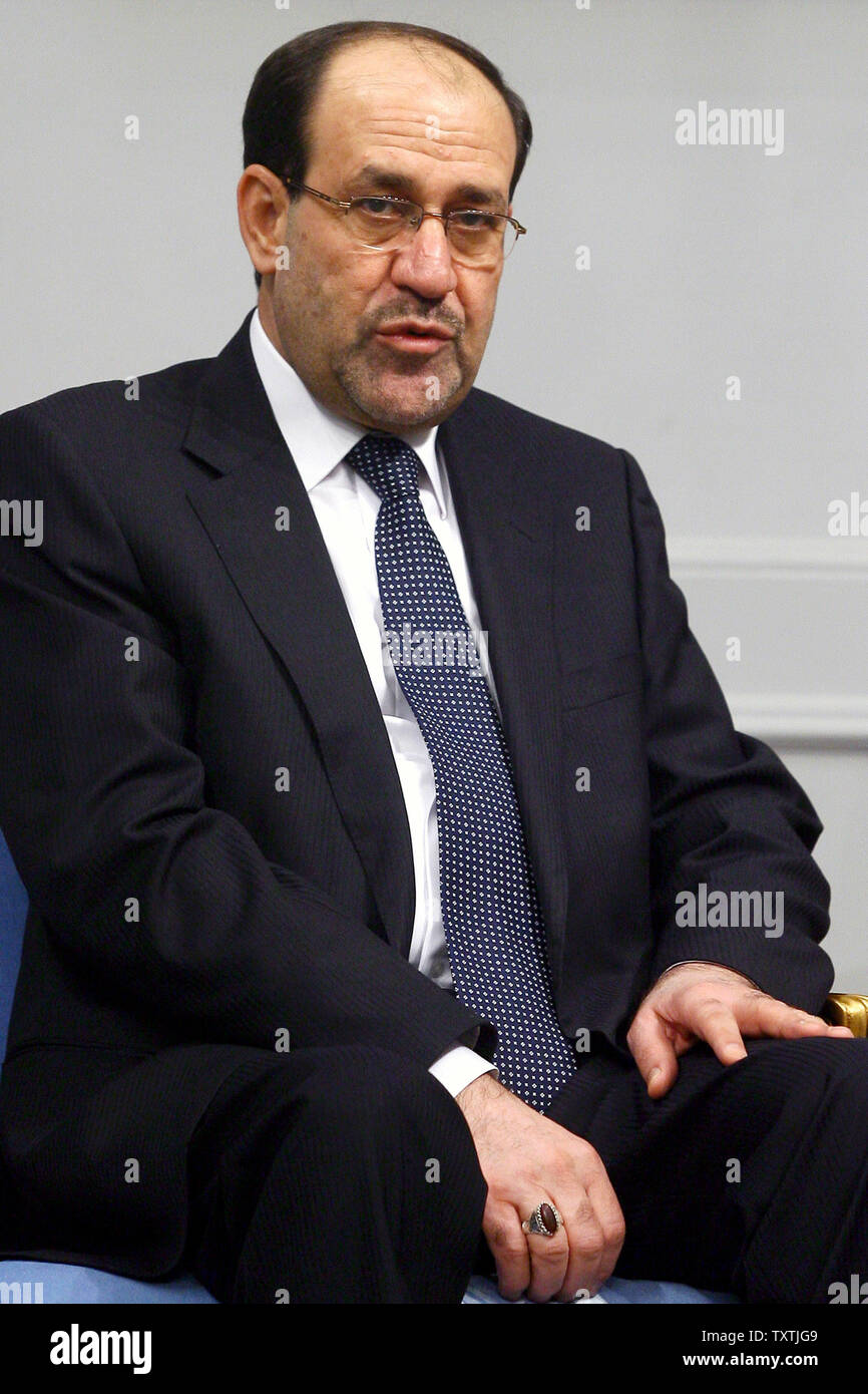 Iraqi Prime Minister Nuri al-Maliki meets with Iranian President ...