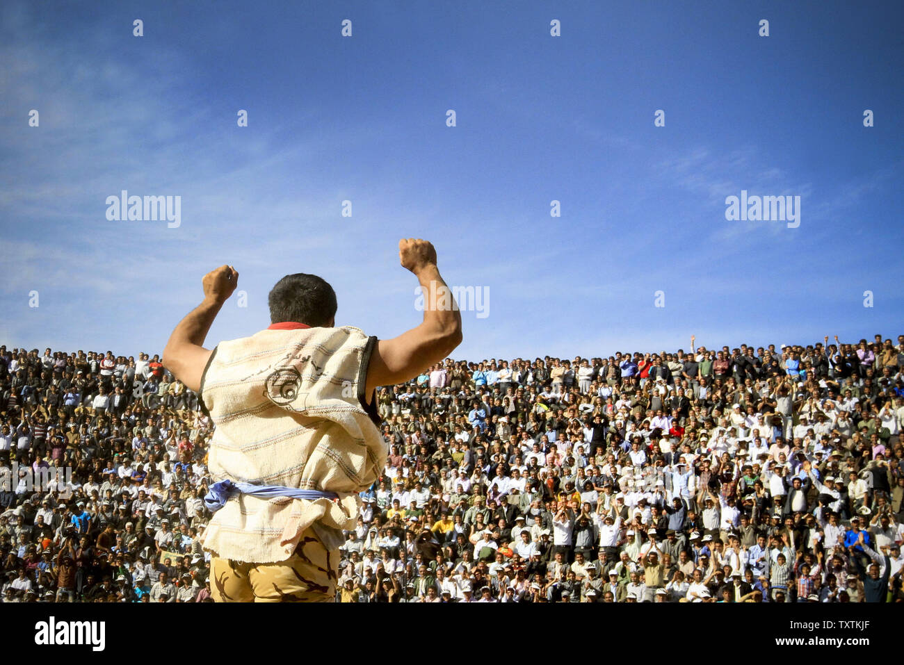 Iranian wrestler hi-res stock photography and images - Alamy