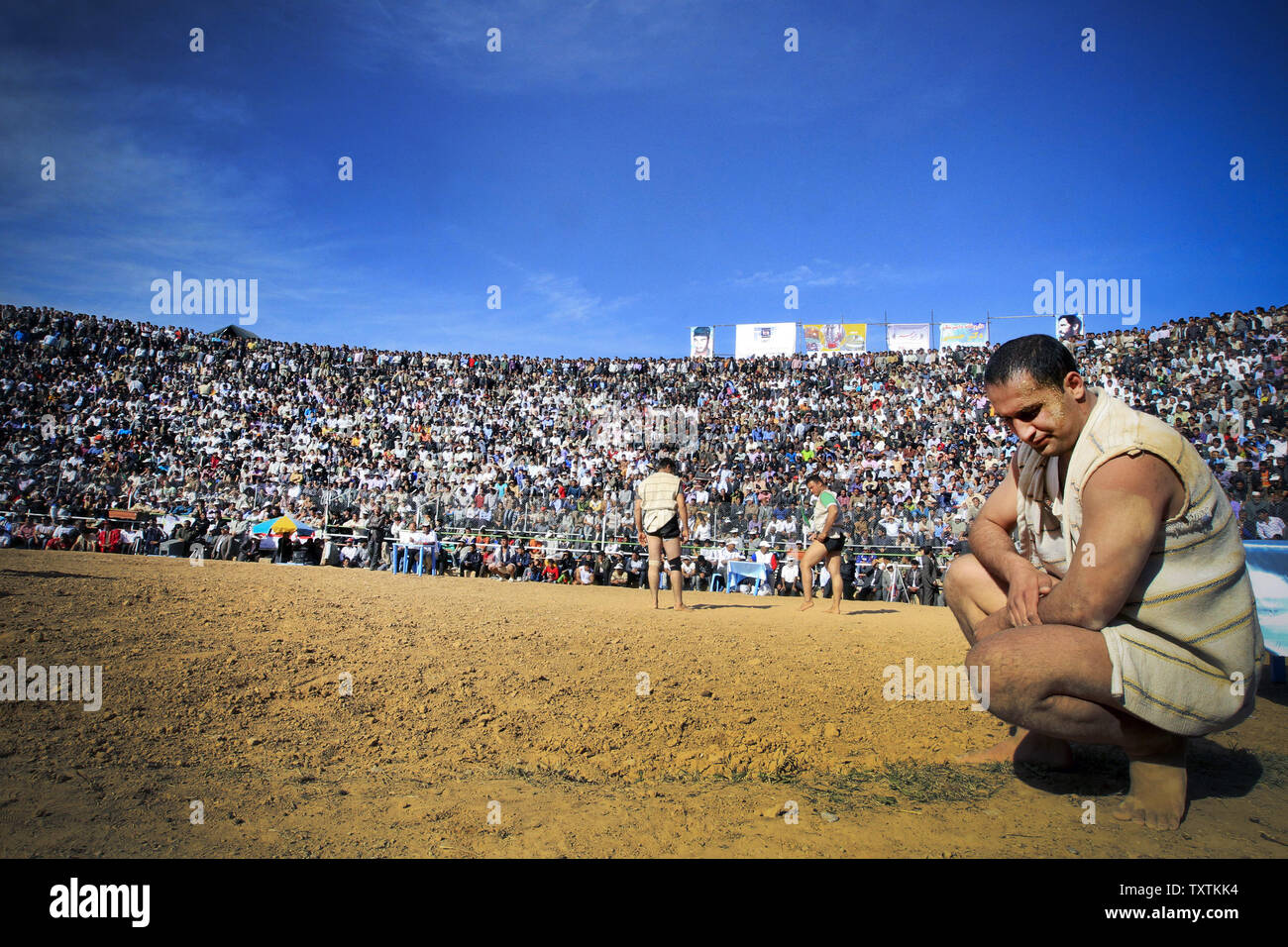 Iranian wrestler hi-res stock photography and images - Alamy