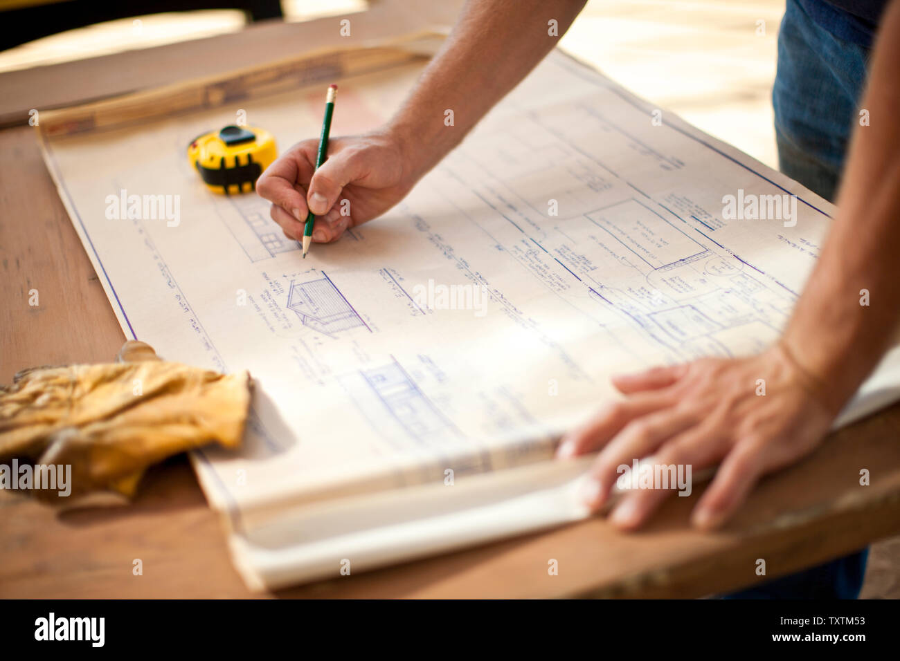 Blueprint pictures hi-res stock photography and images - Alamy