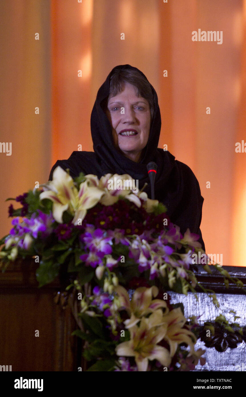 Helen Clark, the Administrator of the United Nations Development ...