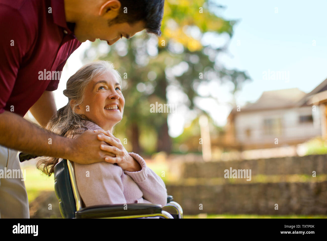 Being comforted by photograph hi-res stock photography and images - Alamy