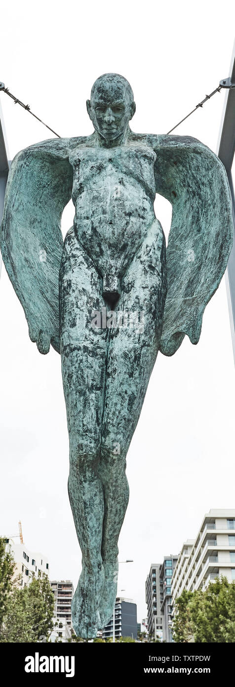 Hanging angel , Funchal, Madeira, Portugal, European Union Stock Photo ...