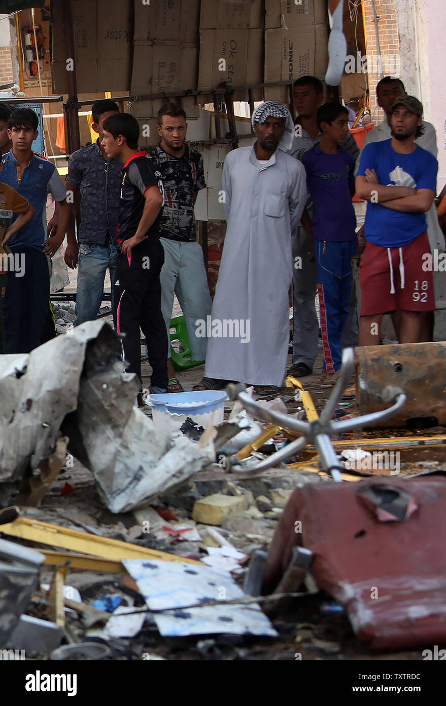 Iraq bomb damage hi-res stock photography and images - Alamy