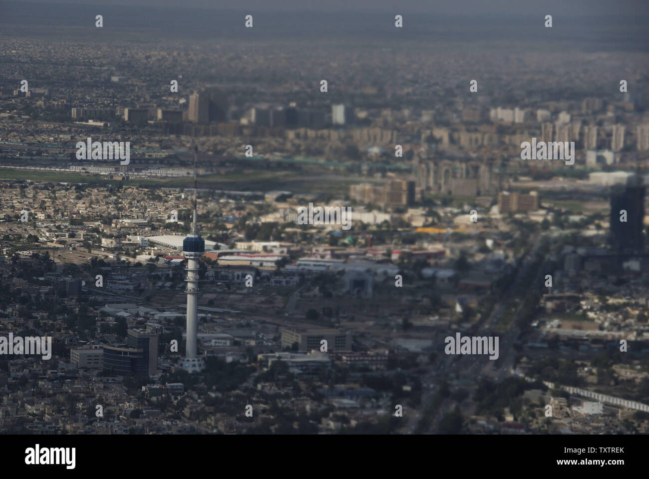 An aerial view of baghdad hi-res stock photography and images - Alamy