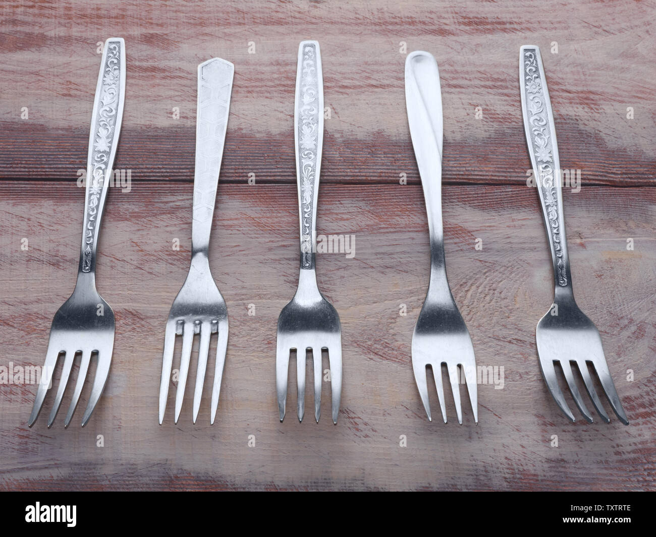 Five forks hi-res stock photography and images - Alamy