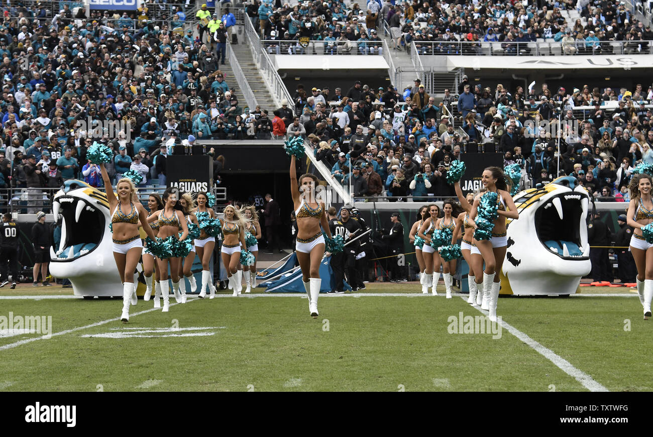 Jacksonville jaguars cheerleaders hi-res stock photography and images ...