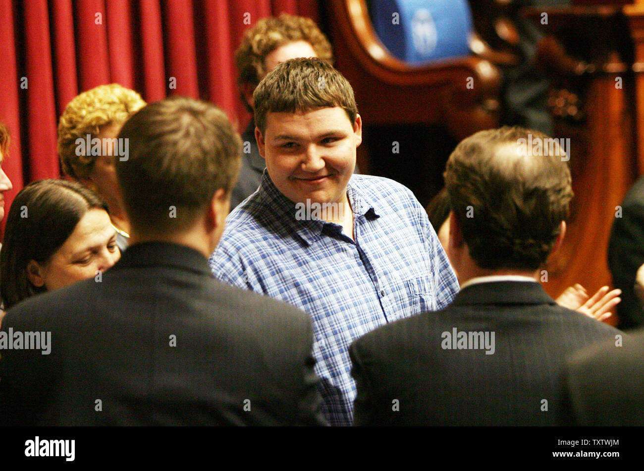 Mitchell Hults is lauded by the Missouri Legislature as he is ...