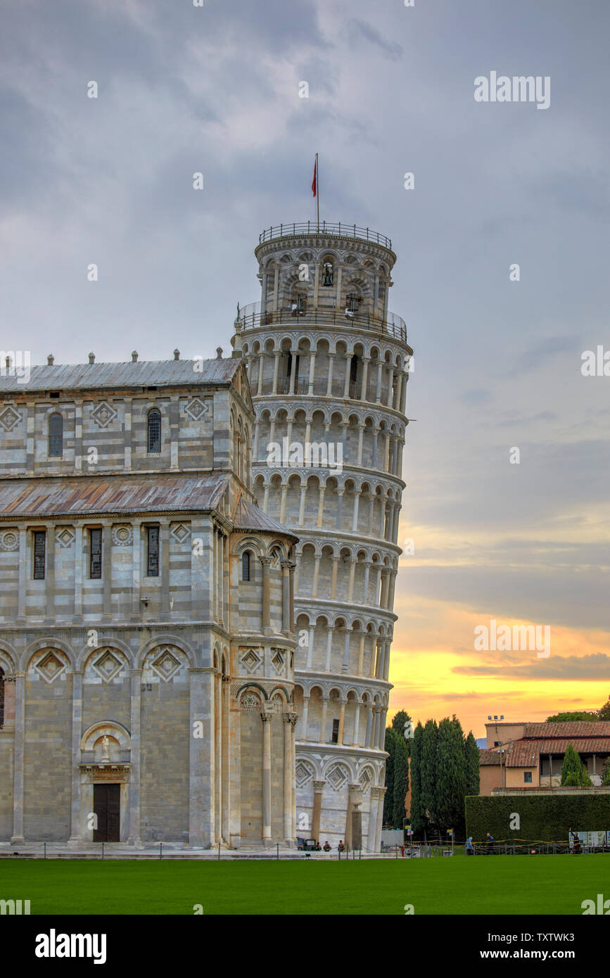 The Duomo and the leaning tower of Pisa, Italy Stock Photo - Alamy