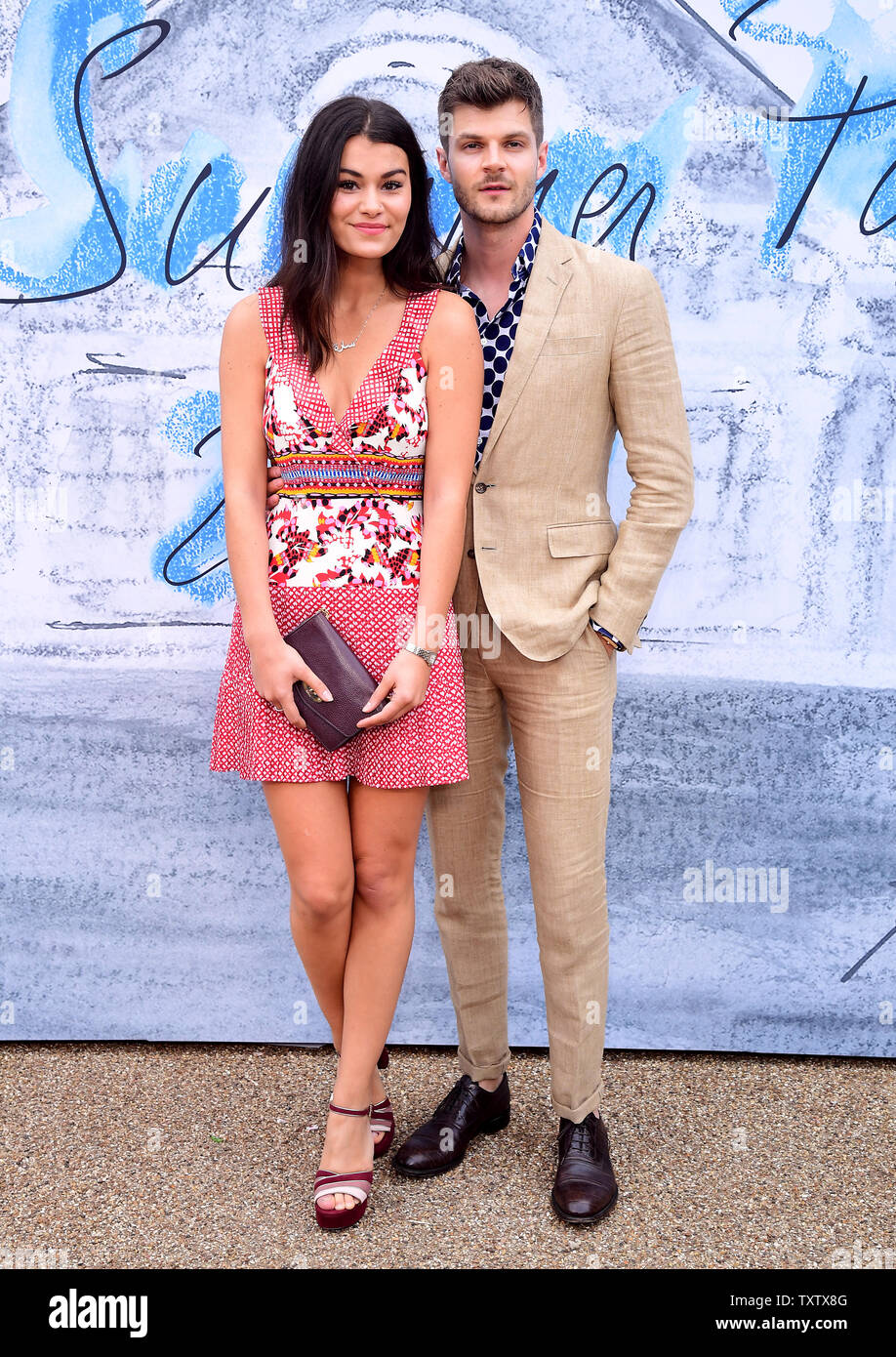 Jim Chapman and Sarah Tarleton attending the Summer Party 2019 ...