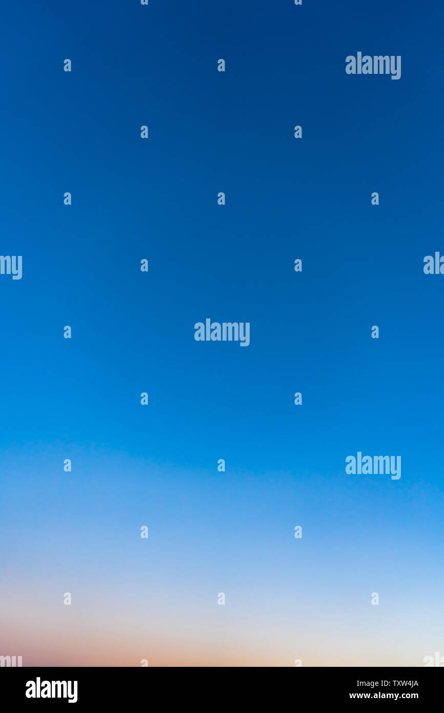 Colorful clear sky without cloud at twilight time before sunrise, clear ...