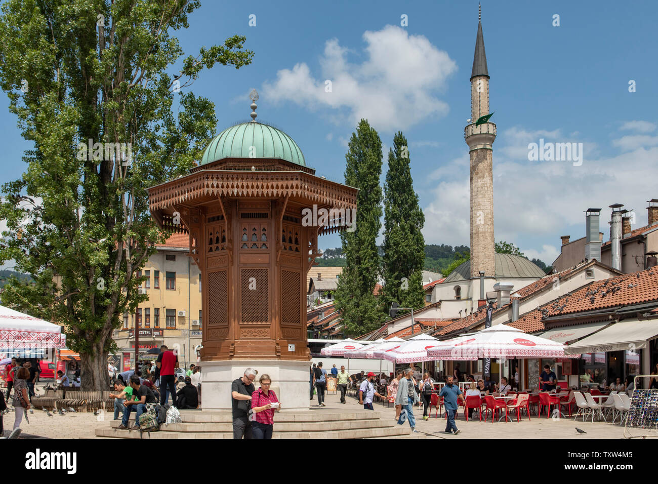 Bascarsija square hi-res stock photography and images - Alamy